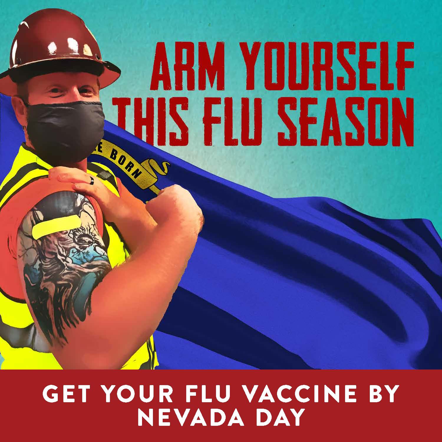 Immunize Nevada Flu Vaccine Campaign: Taking Up Arms for Nevada ...